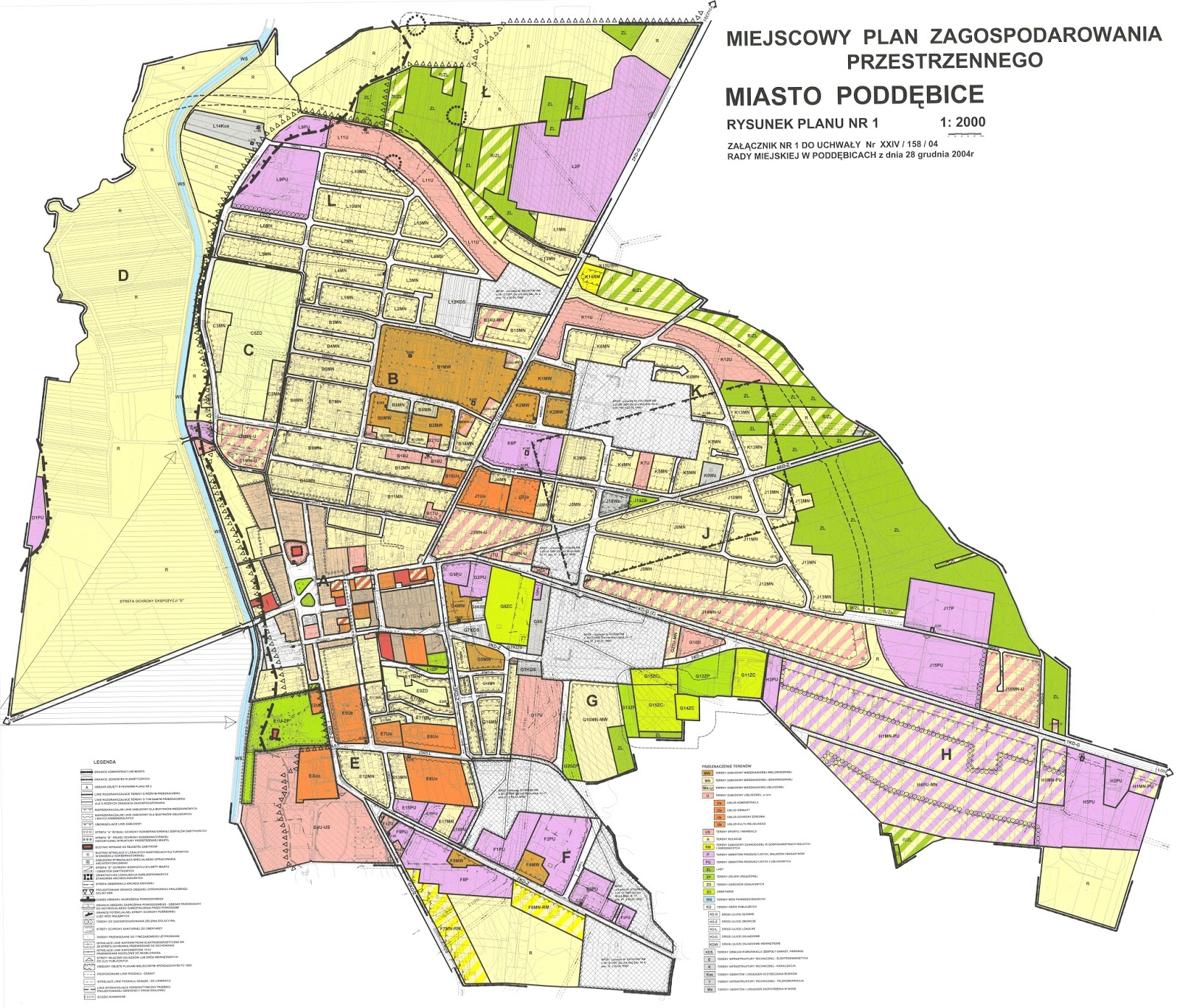 PLAN ZAGOSPODAROWANI PRZESTRZENNEGO PODDĘBICE